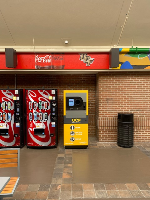 Recycle Vending Machines • Student Union • UCF