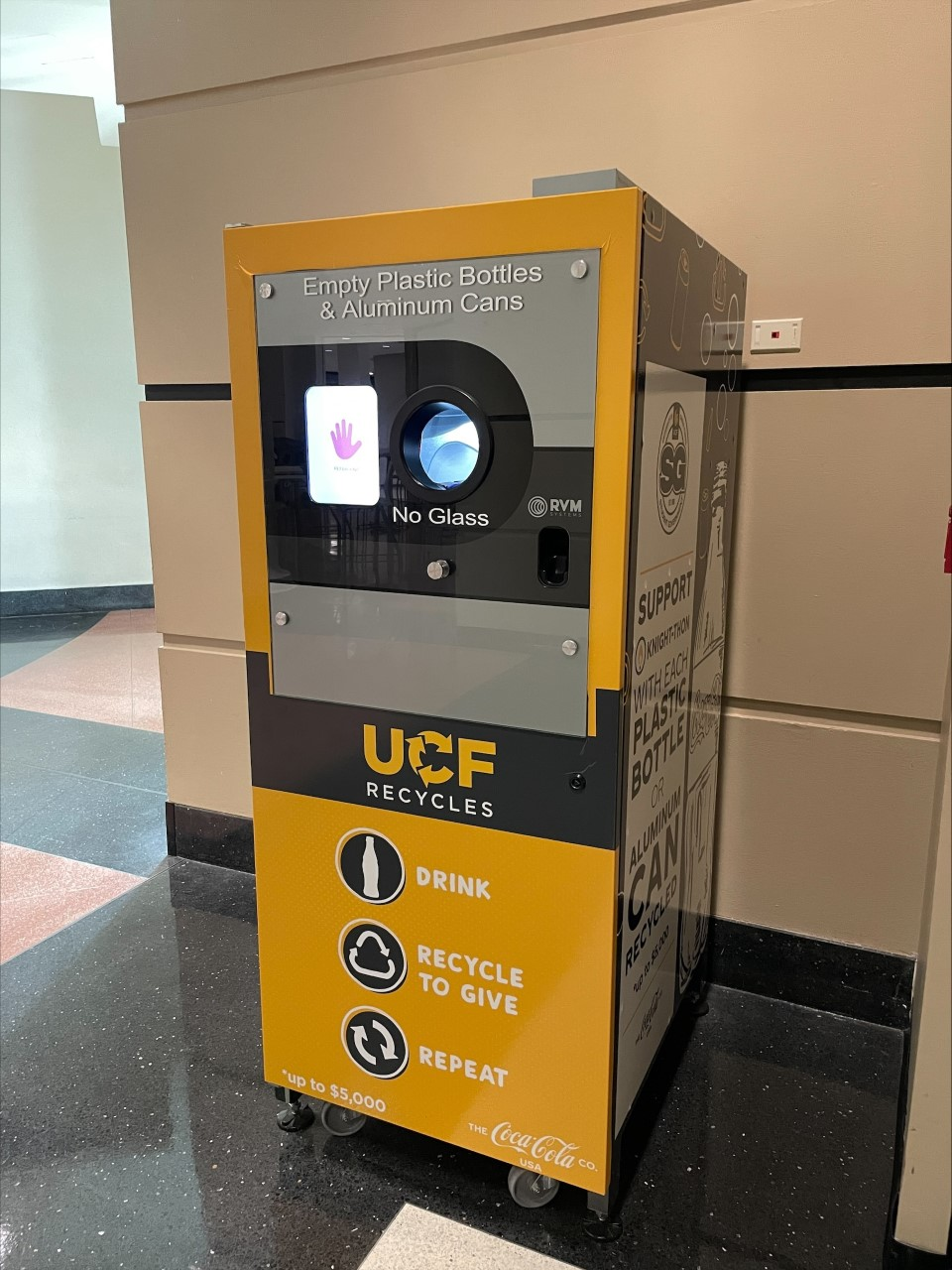 Recycle Vending Machines • Student Union • UCF