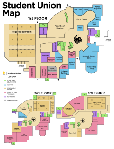 Map • Student Union • UCF